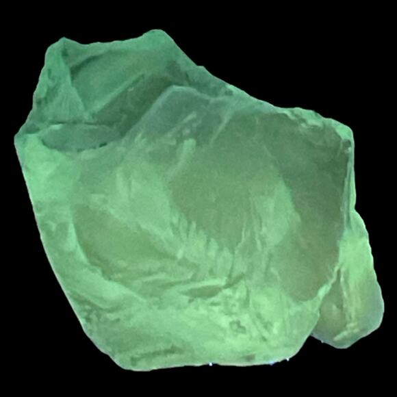 Unbranded | Other | Satin Blue Translucent Art Glass Cullet Glowing ...